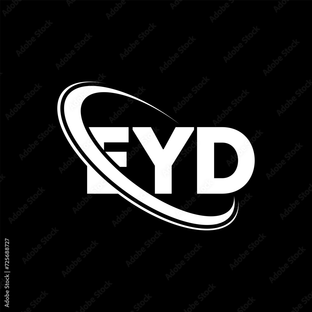 EYD logo. EYD letter. EYD letter logo design. Initials EYD logo linked ...