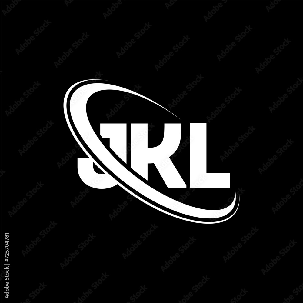 JKL logo. JKL letter. JKL letter logo design. Initials JKL logo linked ...