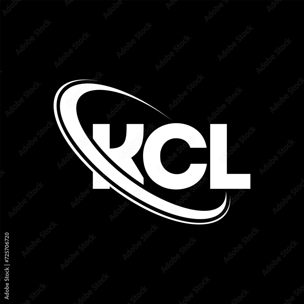 Vecteur Stock KCL logo. KCL letter. KCL letter logo design. Intitials ...