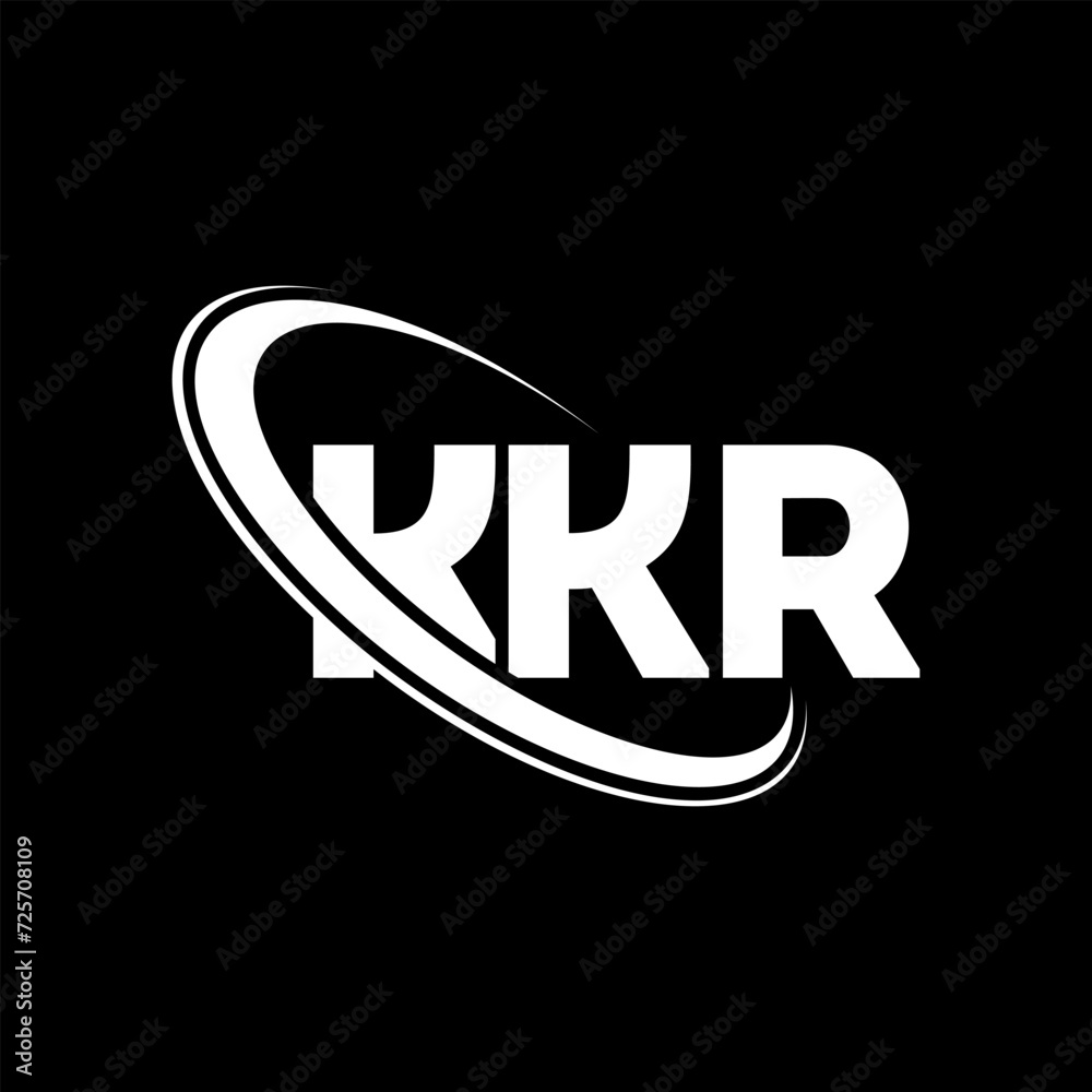 Kkr Logo Kkr Letter Kkr Letter Logo Design Initials Kkr Logo Linked With Circle And Uppercase