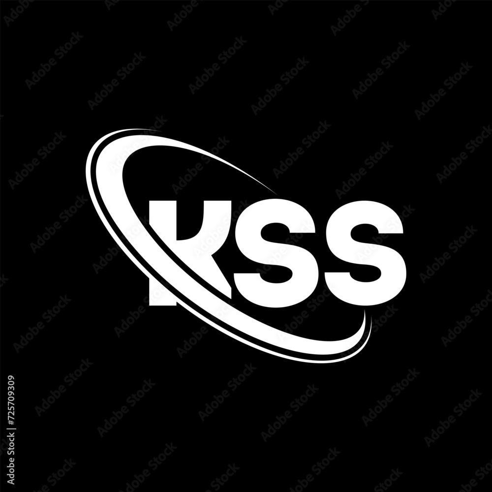 KSS logo. KSS letter. KSS letter logo design. Initials KSS logo linked ...