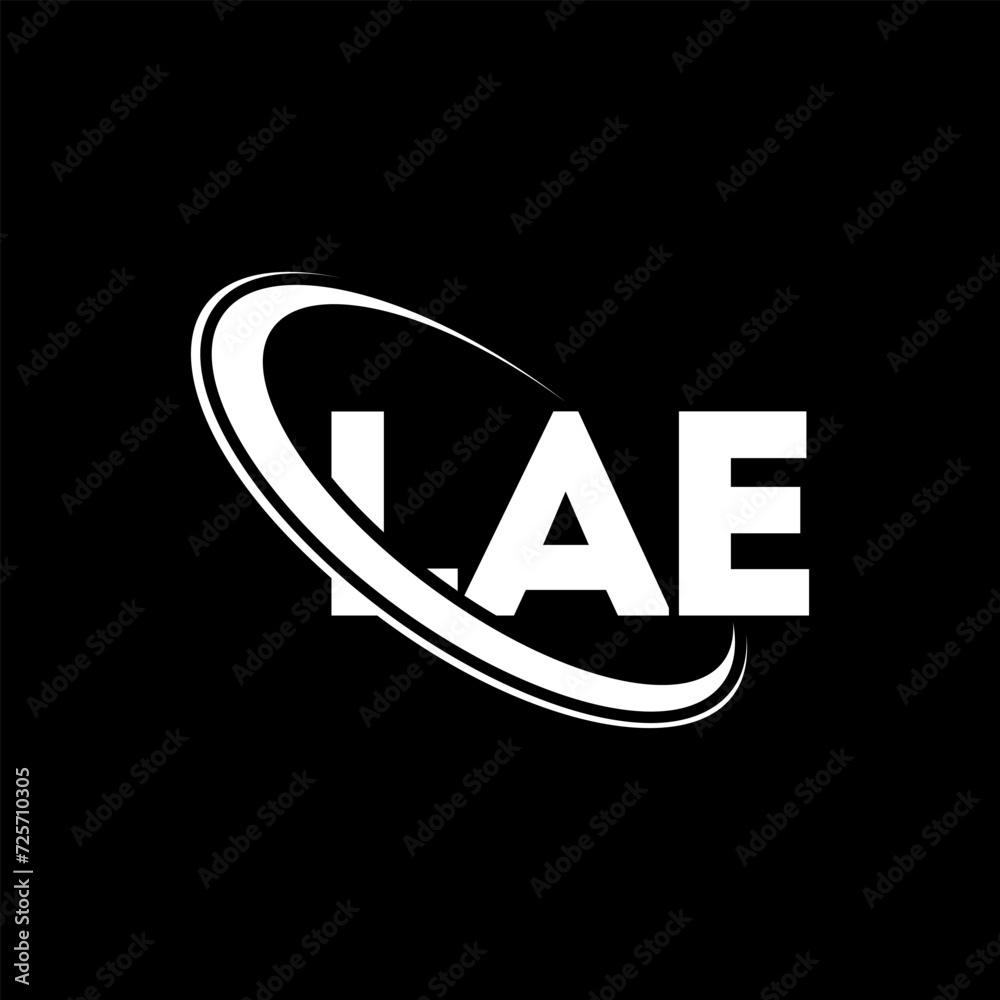 LAE logo. LAE letter. LAE letter logo design. Intitials LAE logo linked ...