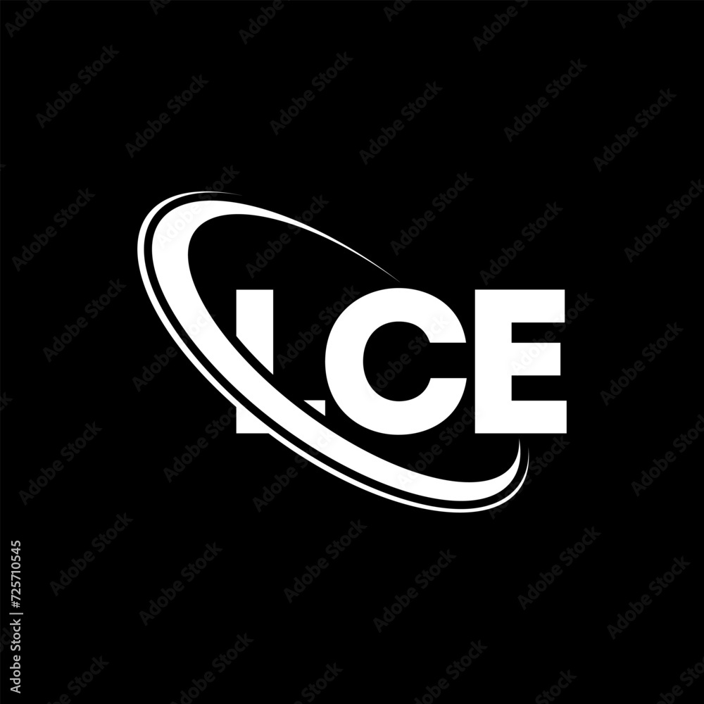 LCE logo. LCE letter. LCE letter logo design. Intitials LCE logo linked ...