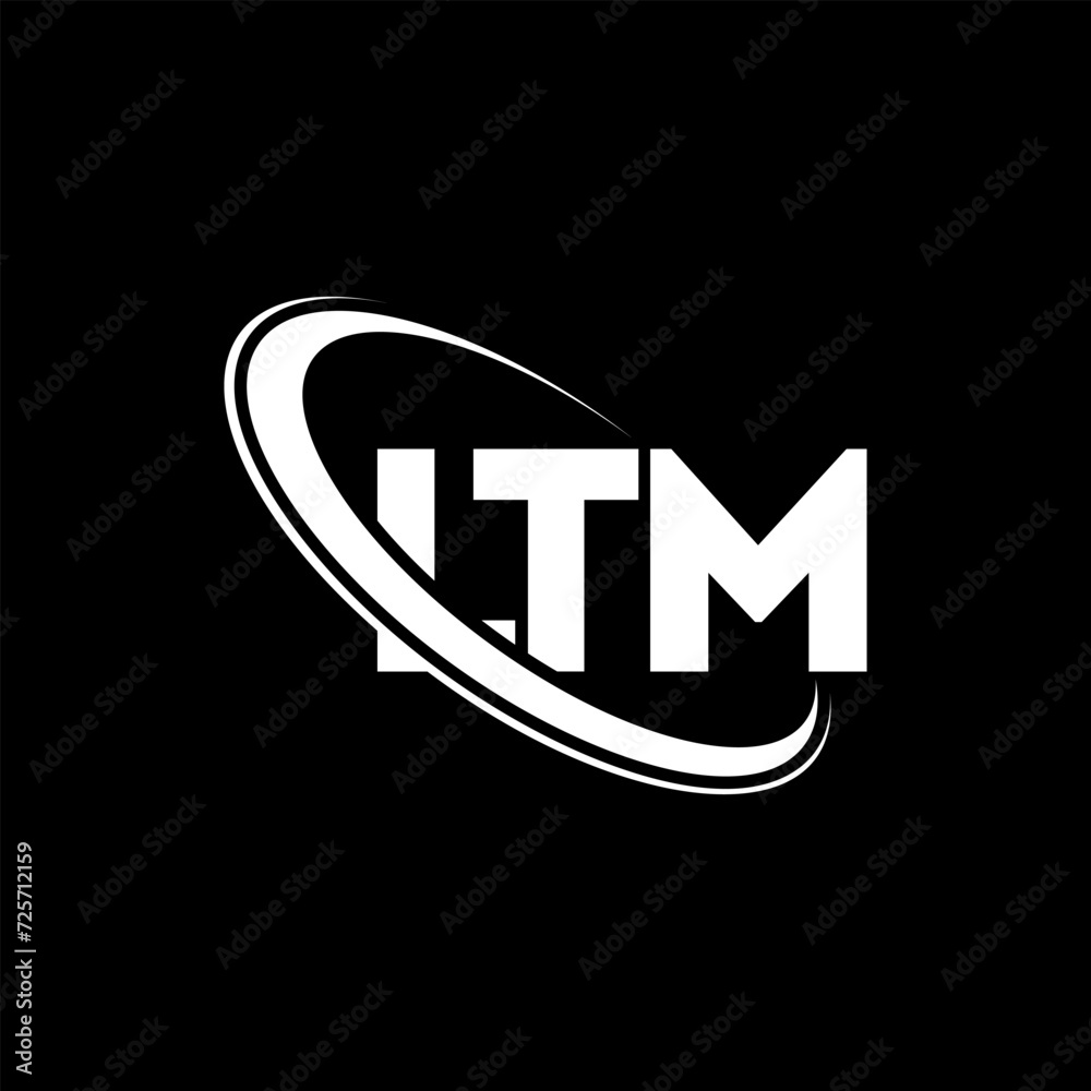 LTM logo. LTM letter. LTM letter logo design. Initials LTM logo linked ...