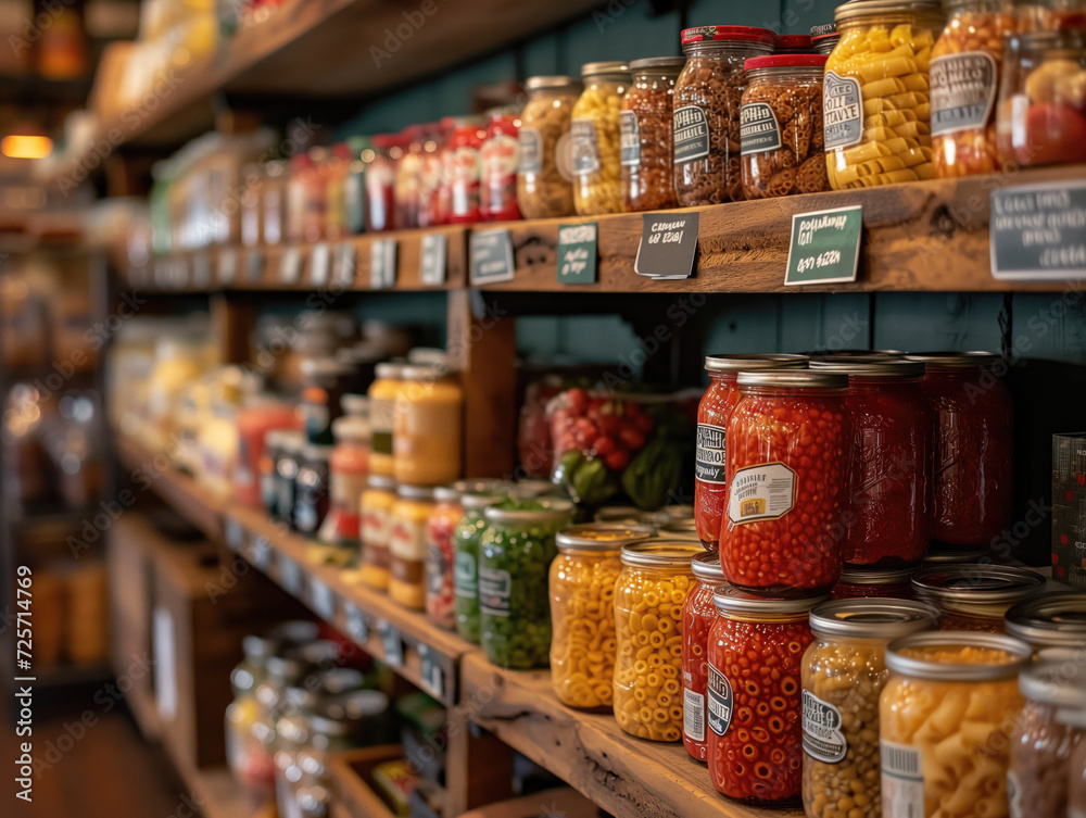 A small-town food pantry's shelves offer a glimpse into community ...