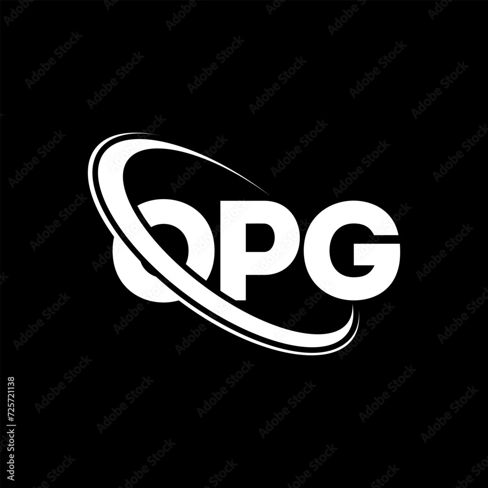 OPG logo. OPG letter. OPG letter logo design. Initials OPG logo linked ...