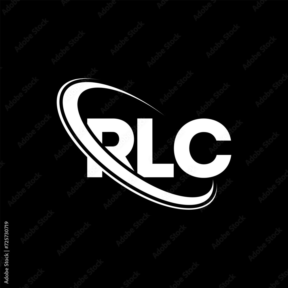 RLC logo. RLC letter. RLC letter logo design. Initials RLC logo linked ...