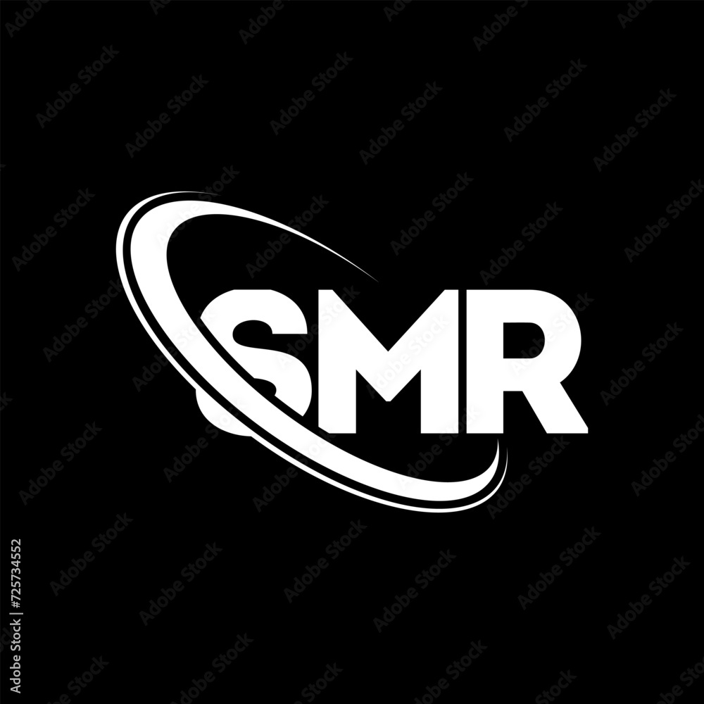 SMR logo. SMR letter. SMR letter logo design. Initials SMR logo linked ...