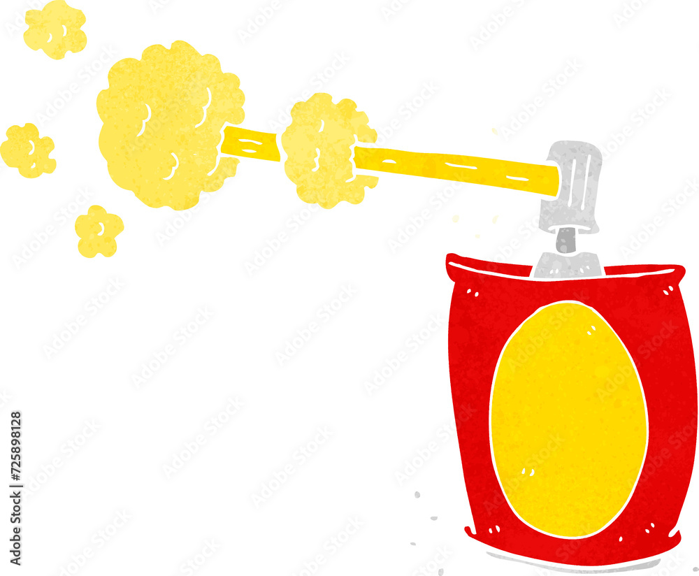 cartoon aerosol spray can Stock Illustration | Adobe Stock