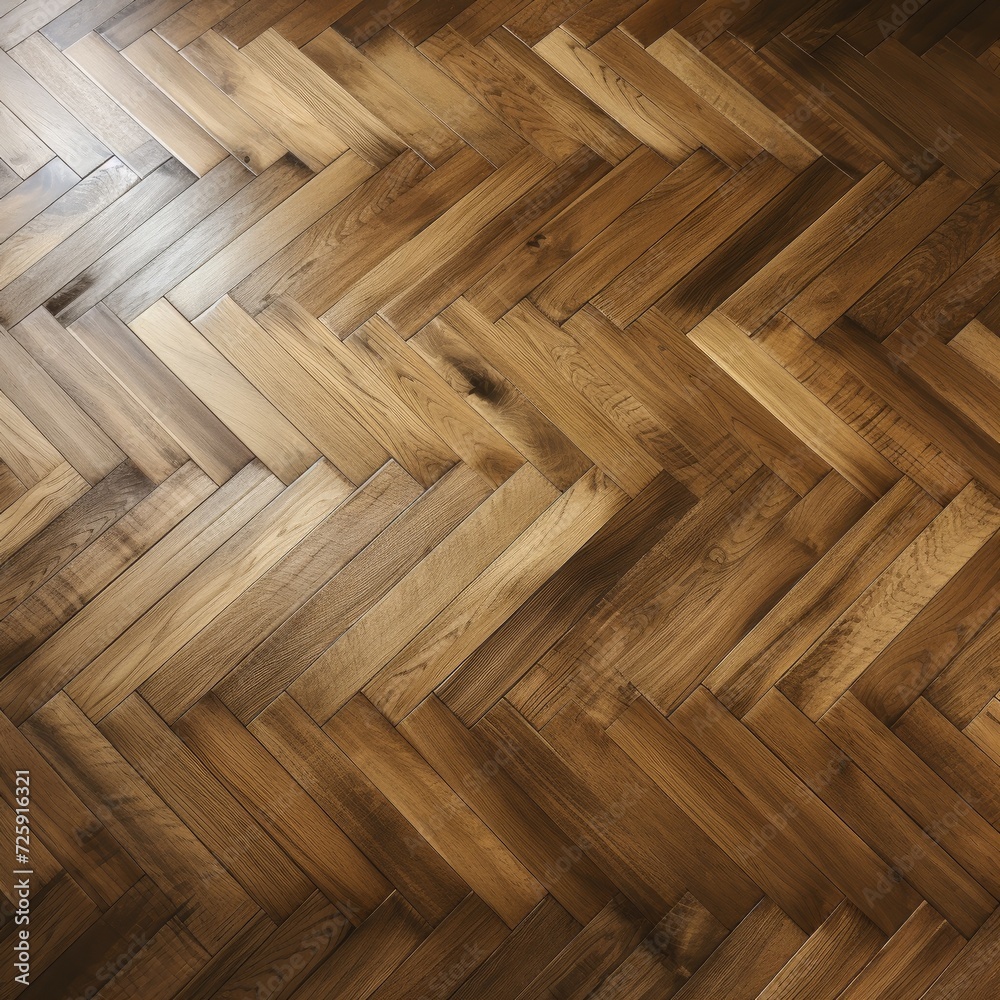 Natural wooden parquet top view. Wooden flooring: brown parquet ...