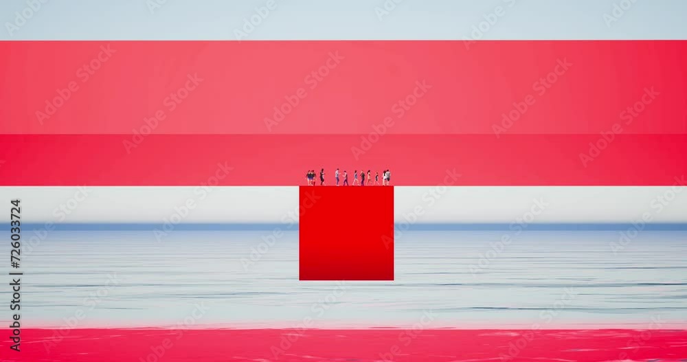 cube architecture Stock Video | Adobe Stock