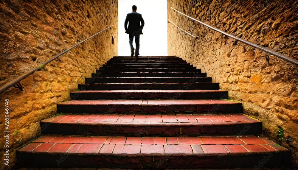 Success. Stairs. Achievement. Progress. Ambition. Career Growth. Goals ...