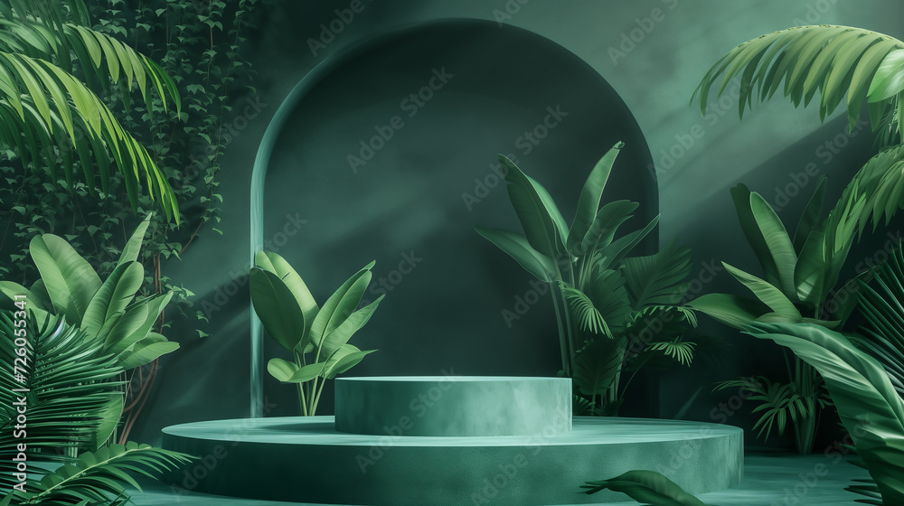 modern photoshoot background for beauty products or supplements with ...