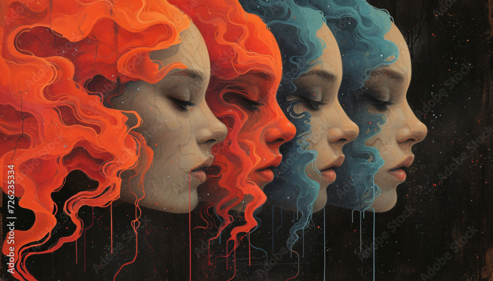 Evolution, transformation and different sides of personality ...