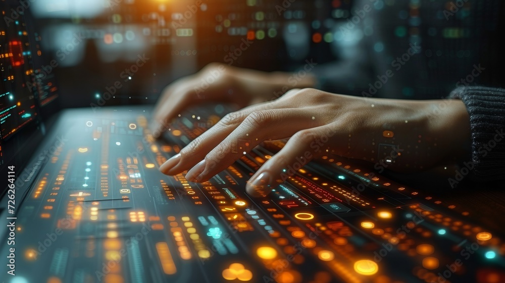 In the project manager user interface, icons show planning schedules ...
