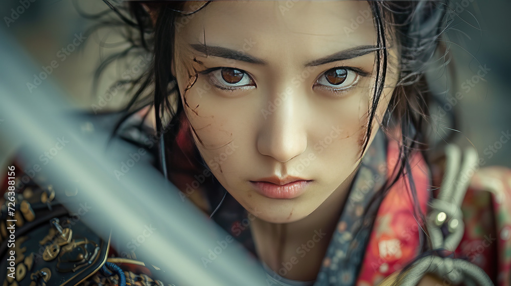 Embrace the spirit of the Samurai girl – fierce, elegant, and ...