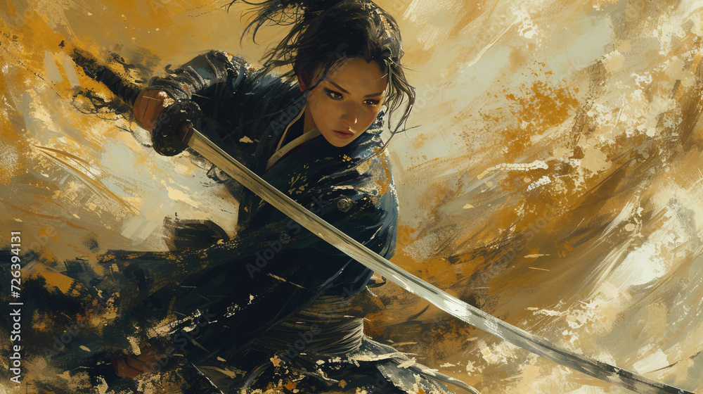 Embrace the spirit of the Samurai girl – fierce, elegant, and ...