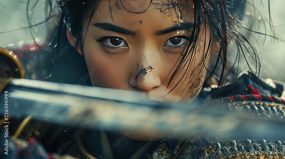 Embrace the spirit of the Samurai girl – fierce, elegant, and ...