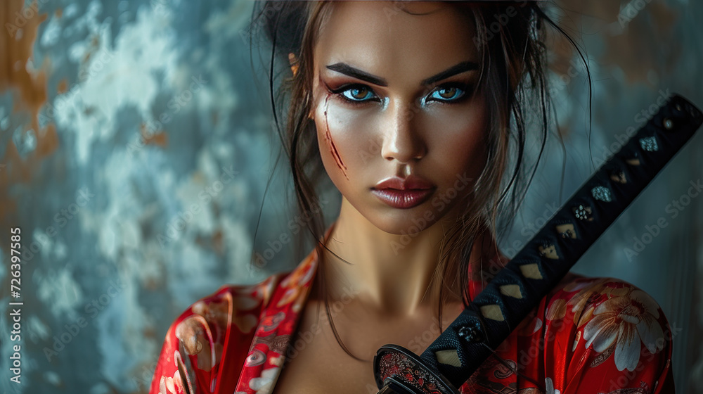 Embrace the spirit of the Samurai girl – fierce, elegant, and ...