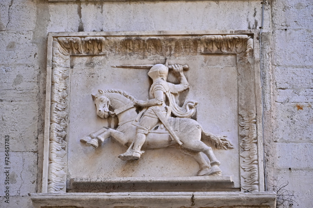 Ancona, Simbolo Ancona: Cavaliere Stemma del Comune di Ancona - Marche ...