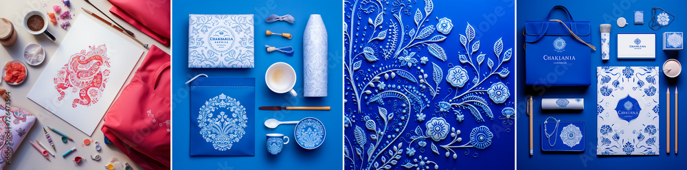 Create a unique and attractive brand identity for your chikankari ...