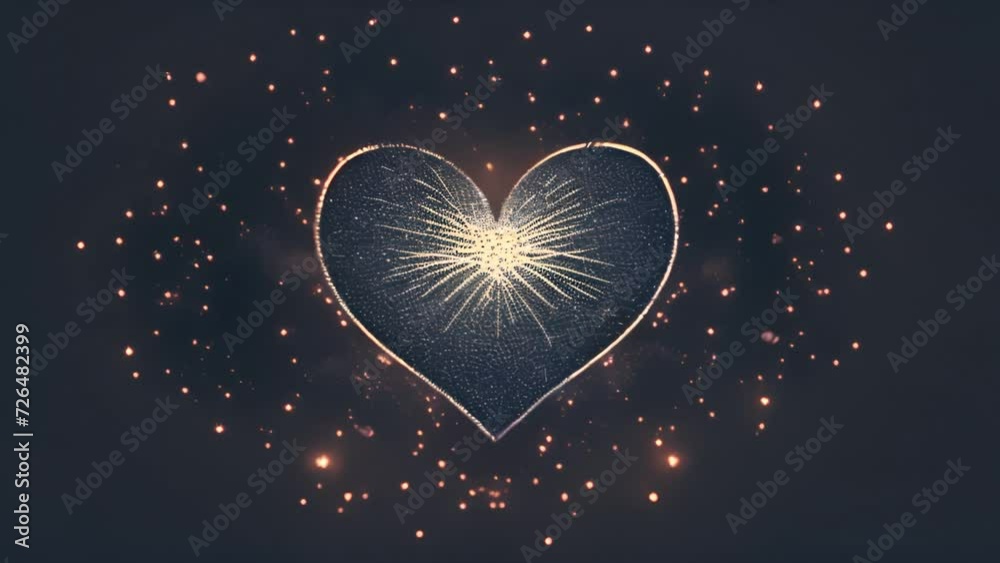 Valentine heart animation. Valentine's day and love animation,shiny and ...