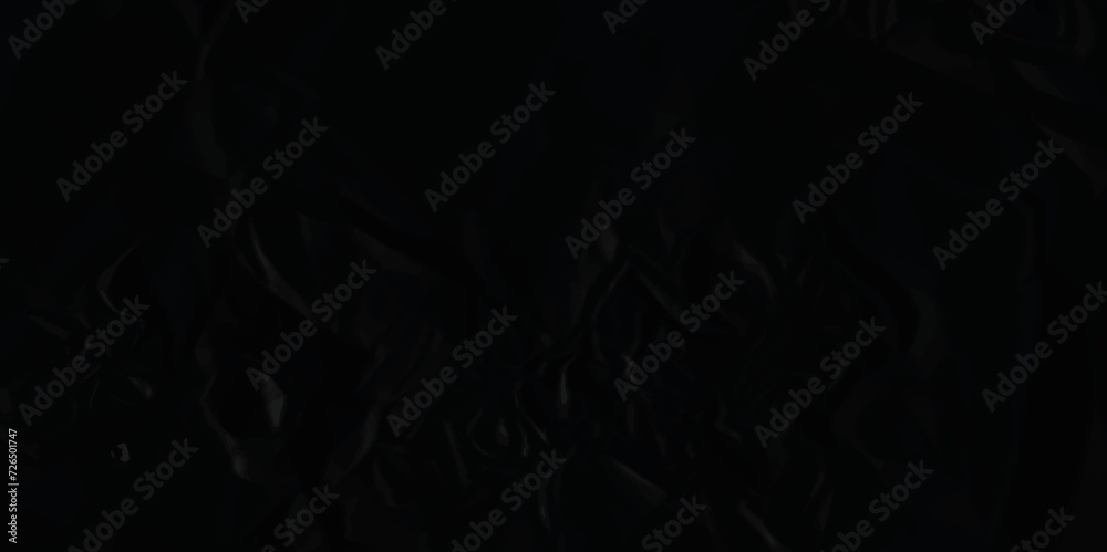 Black paper texture is crumpled paper texture. Black crumpled and ...