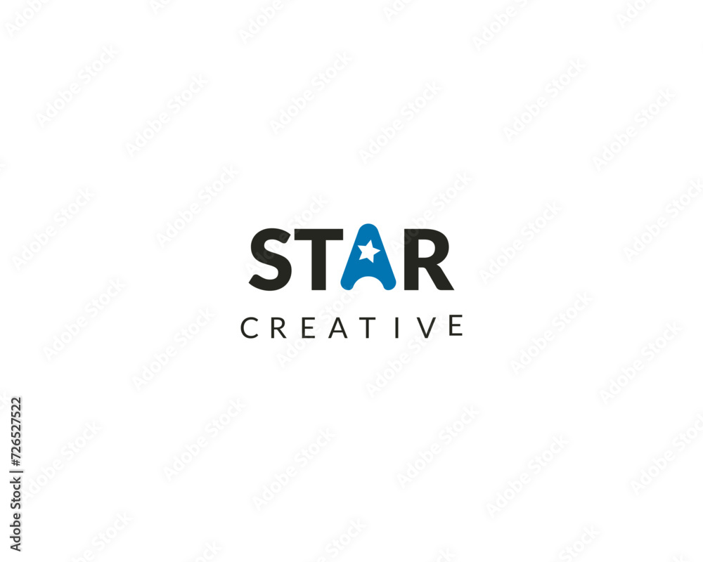 Abstract Initial Letter S Star Logo. Gold Wave S Letter with Star Icon ...