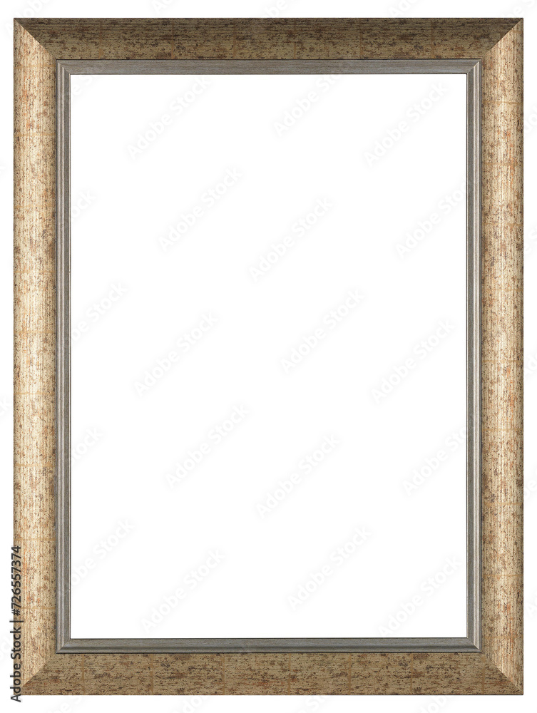 Modern wooden picture frame on a transparent background, in PNG format ...