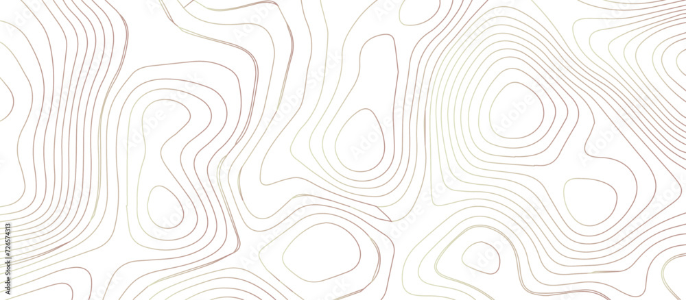 Abstract topographic Contour Map Subtle White Vector Background . Blank ...
