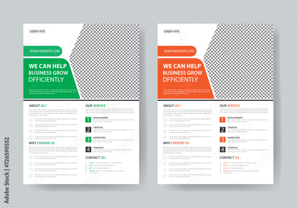 The Flyer Template is made in Adobe Illustrator format. This Template ...