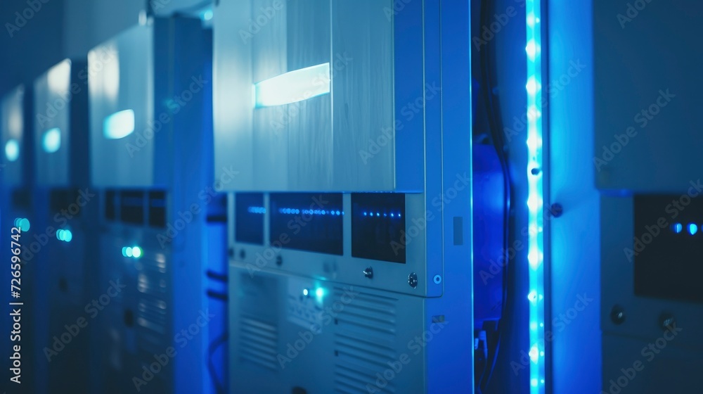 Alternative Electric Energy Storage System Against a Home Garage Wall ...