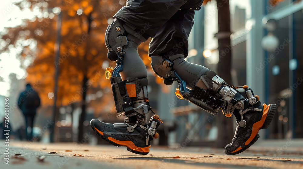 Empower your run with a robotic leg, merging technology and athleticism ...
