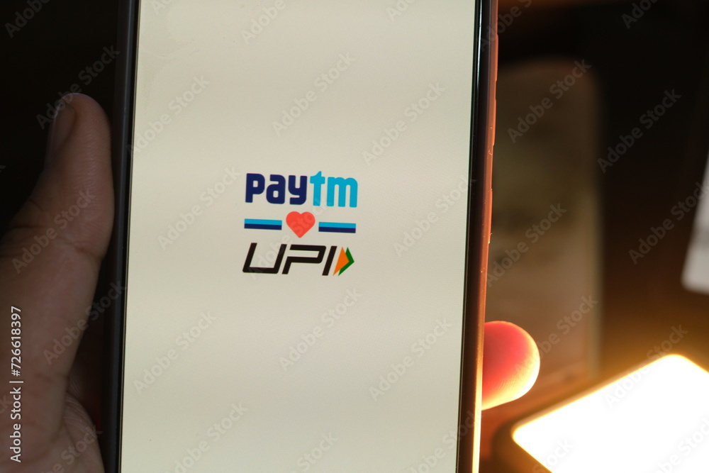 Paytm app on smartphone, Paytm is an Indian multinational financial ...