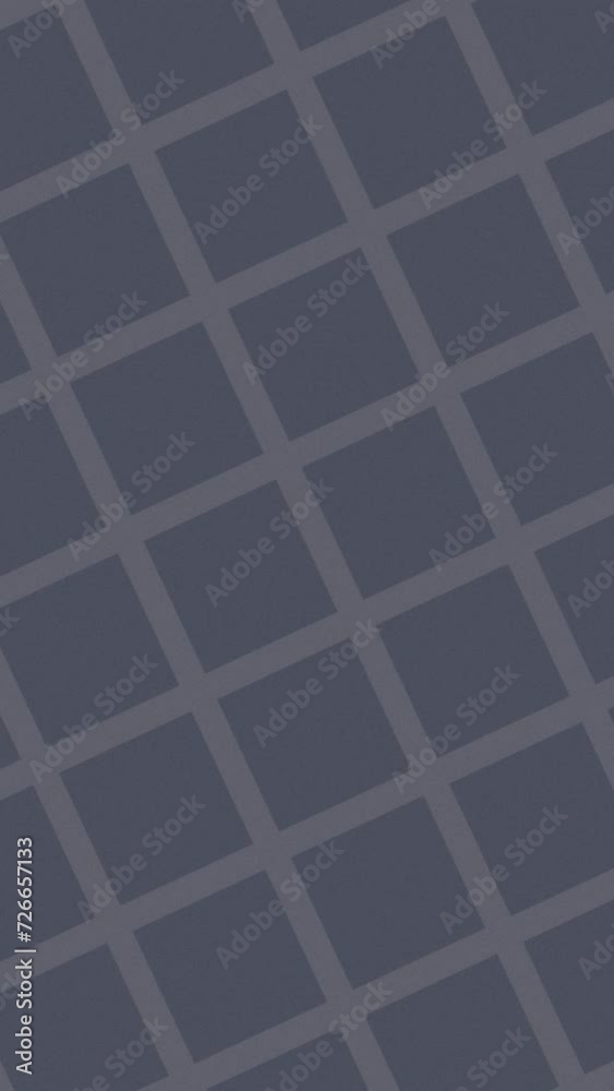 Flat Square tile shape placed together moving in a single direction ...