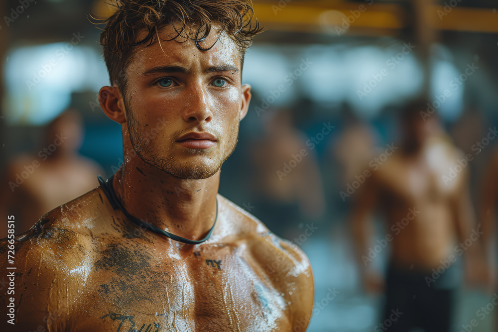 A series of retro-themed fitness challenges, like old-school ...