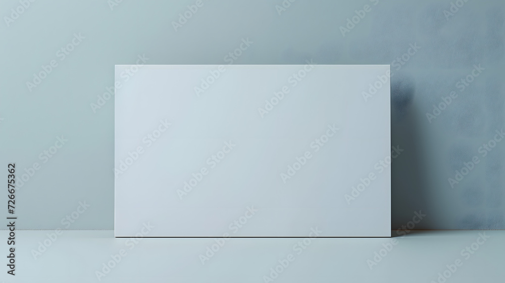 Minimalistic bright aesthetic ad advertising mockup with blank white ...