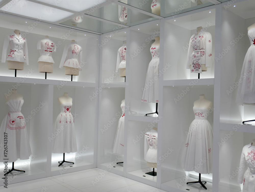 La Galerie Dior. before being made, the models are developed with a ...