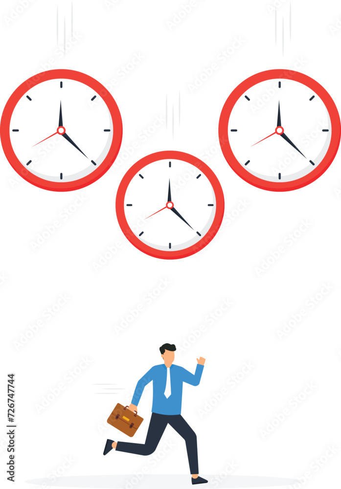 Project deadline and running out of time or time management, Manage ...