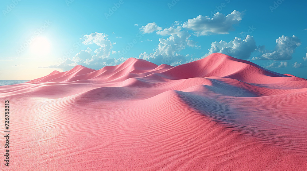 Pink Pastel Sand Texture Background with Muted Surrealism Effect ...