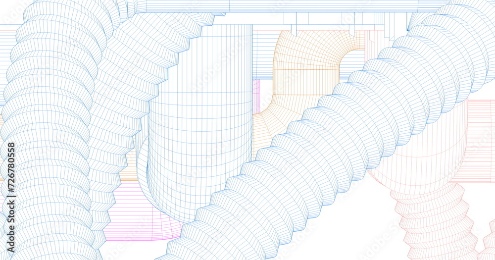 BIM (Building Information Modeling) ventilation system design 3d ...
