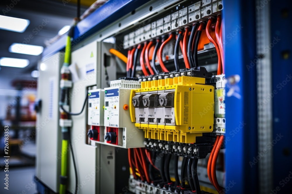 A Surge Suppressor Safeguarding Electrical Equipment in an Industrial ...