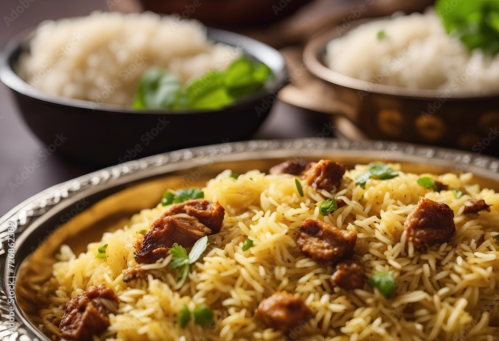 Kerala Eid Hyderabadi Pakistan rice rice sh Ramadan pulao Spicy golden ...