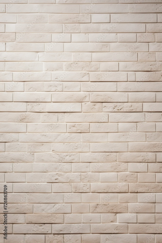 Cream and White Brick Wall Texture Background. Light Yellow and Light ...