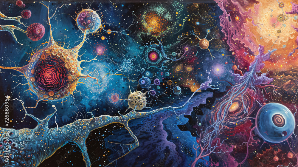 Cosmic Potential Explore the Intricate Beauty of Embryonic Stem Cells ...