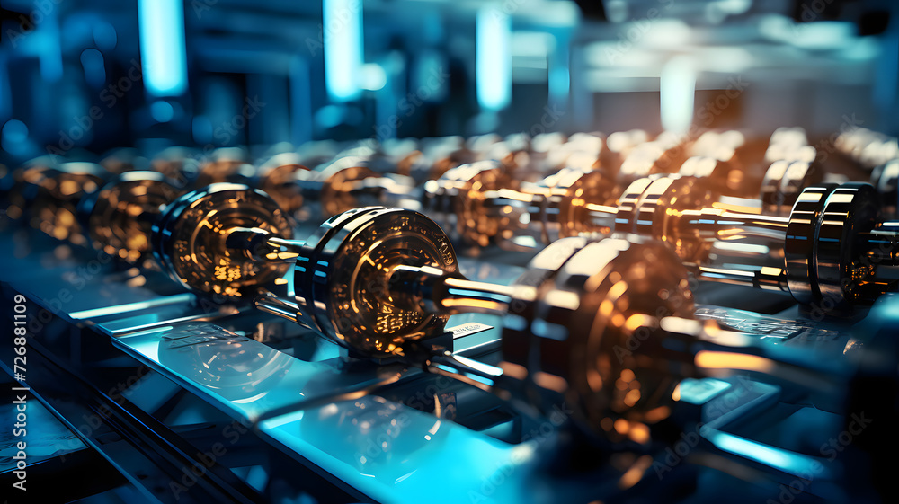 Computer and technology nodes connecting each other Stock Photo | Adobe ...