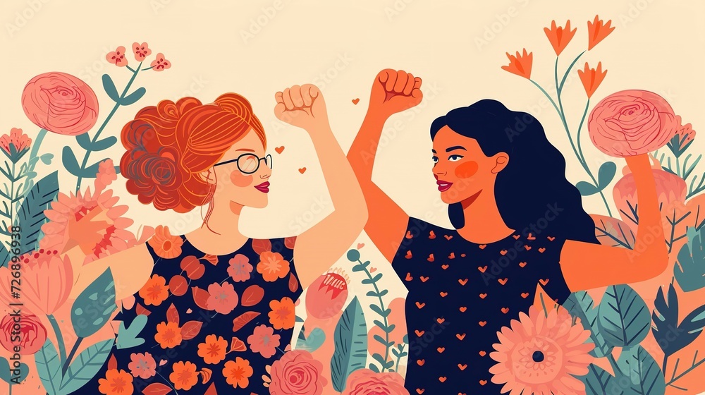 Women's History Month. Celebrated annual in March, to mark women’s ...