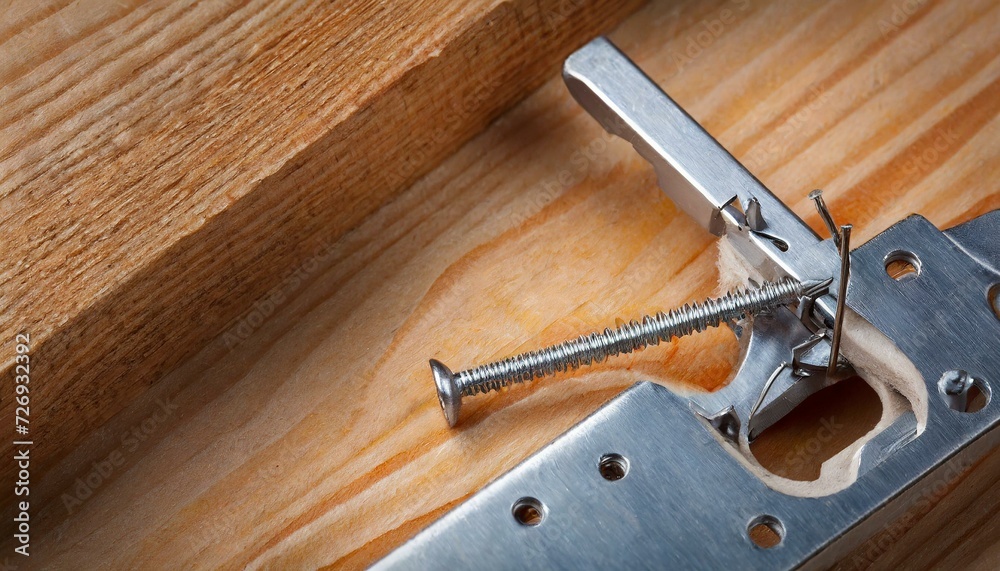 staple needle in use. Including paper cavity hole where staple needles ...