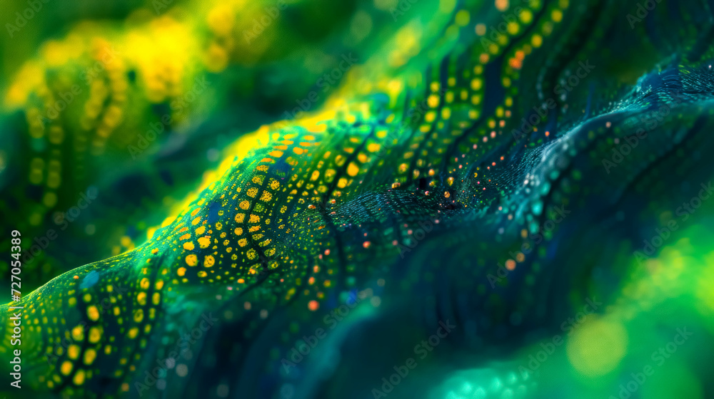 Organic Green Texture of a Biomimetic Material with Self-healing ...