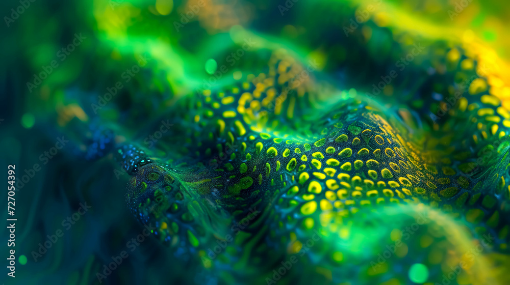 Organic Green Texture of a Biomimetic Material with Self-healing ...